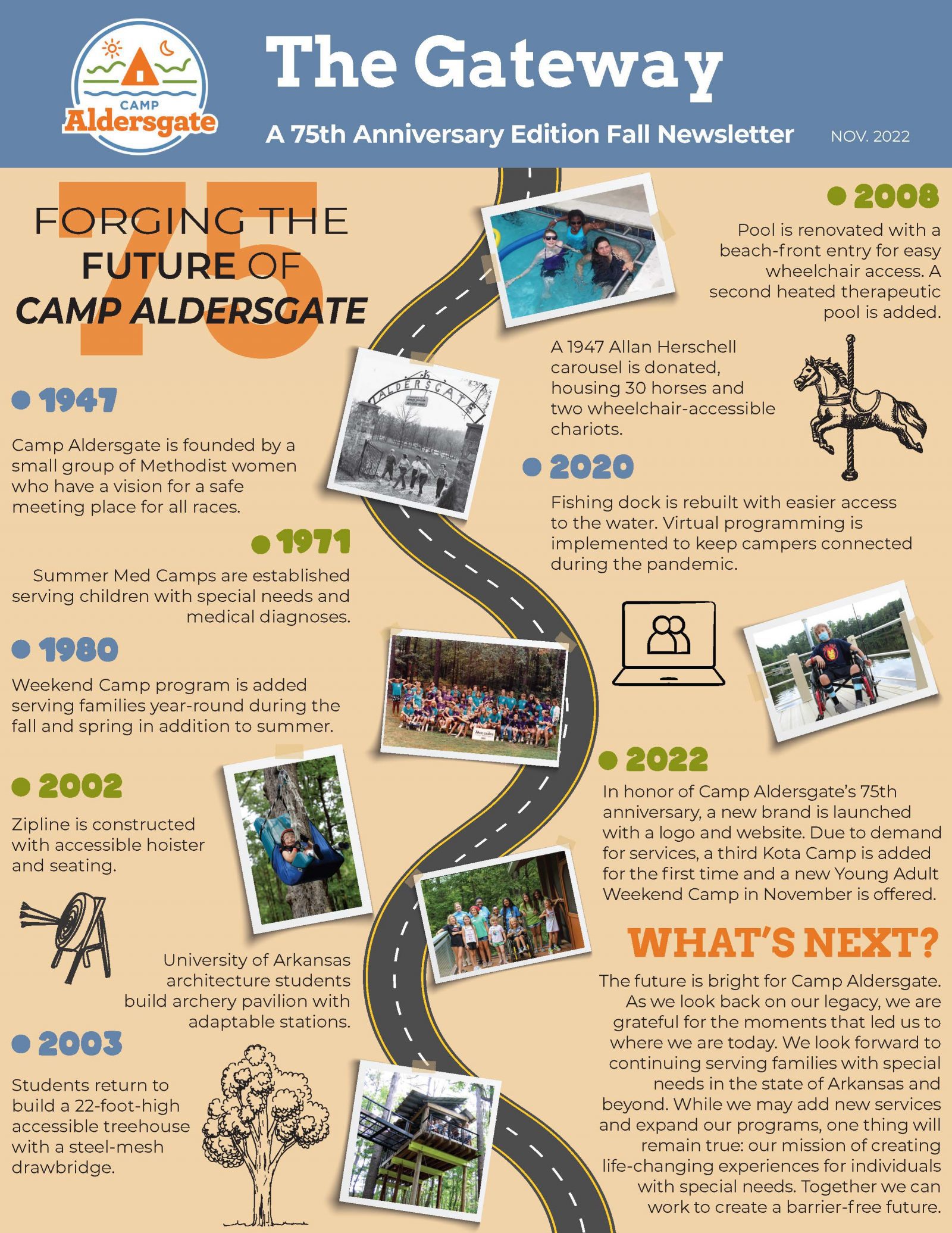 Fall Newsletter 2022 - Camp Aldersgate